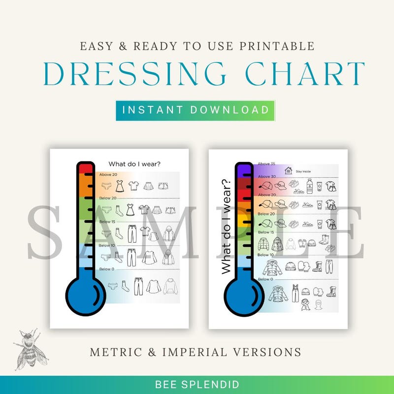 Weather Chart - Etsy