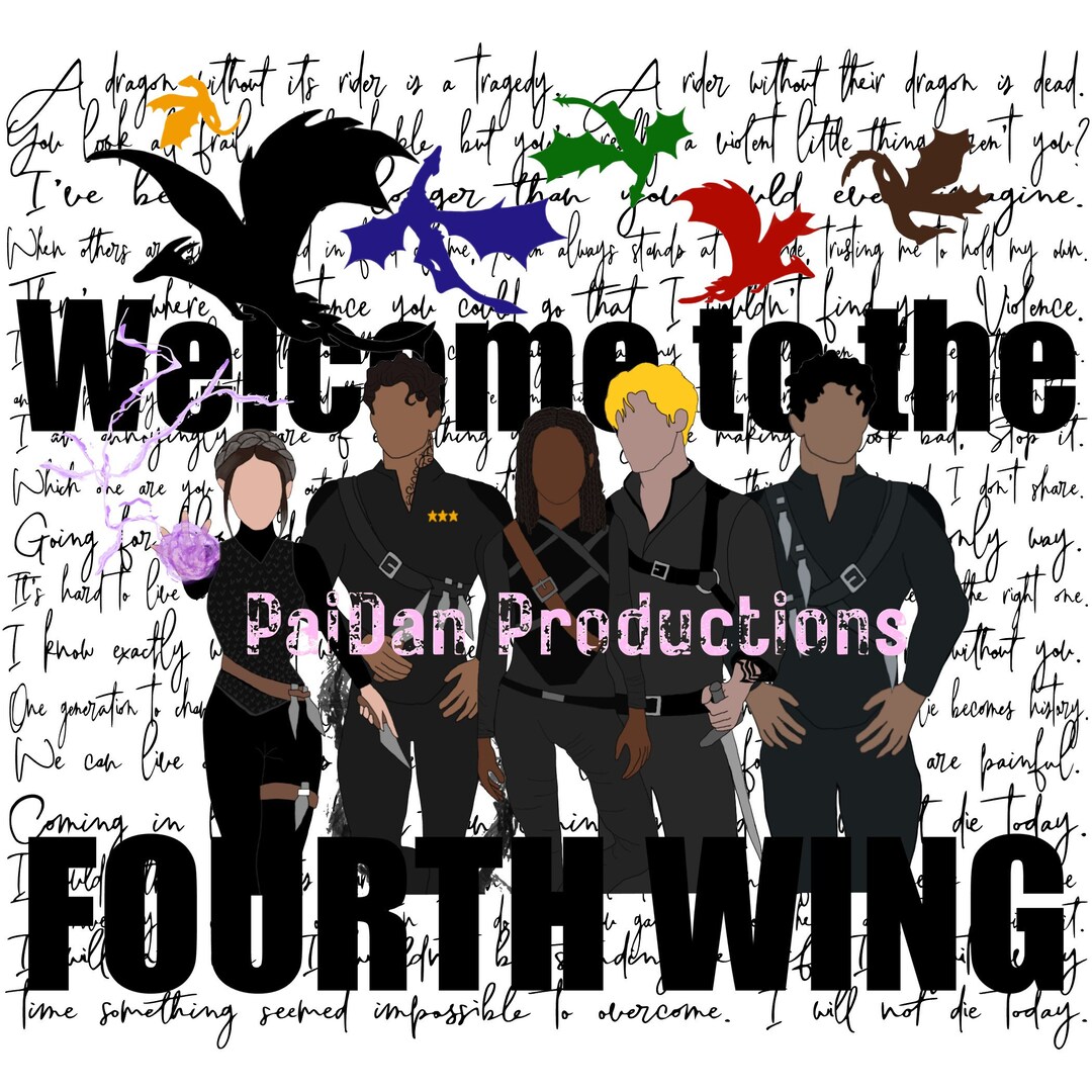 Welcome to the Fourth Wing Sublimation - Etsy
