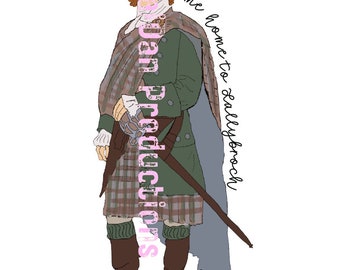 Take Me Home to Lallybroch Outlander SVG DXF Digital Cut Files - Etsy