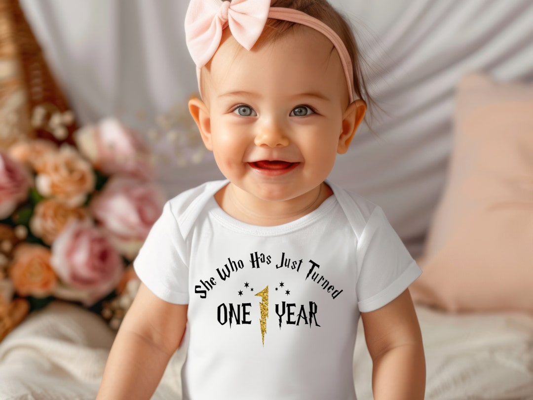 Wizard Baby Girl 1st Birthday Outfit/magical First Birthday Theme ...