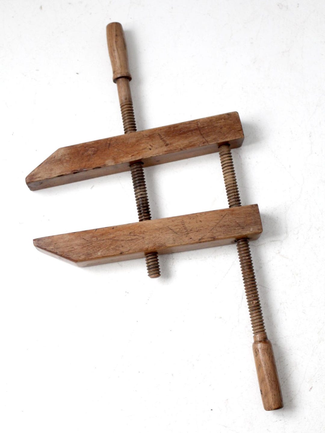 Antique Wood Hand-screw Clamp - Etsy