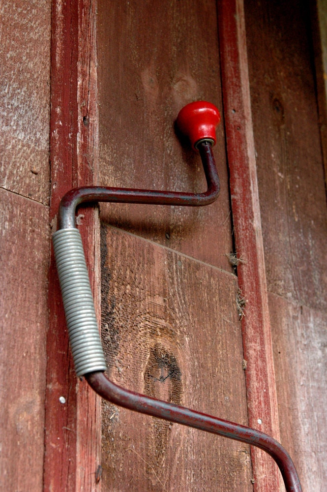 Antique Ice Auger Drill - Etsy