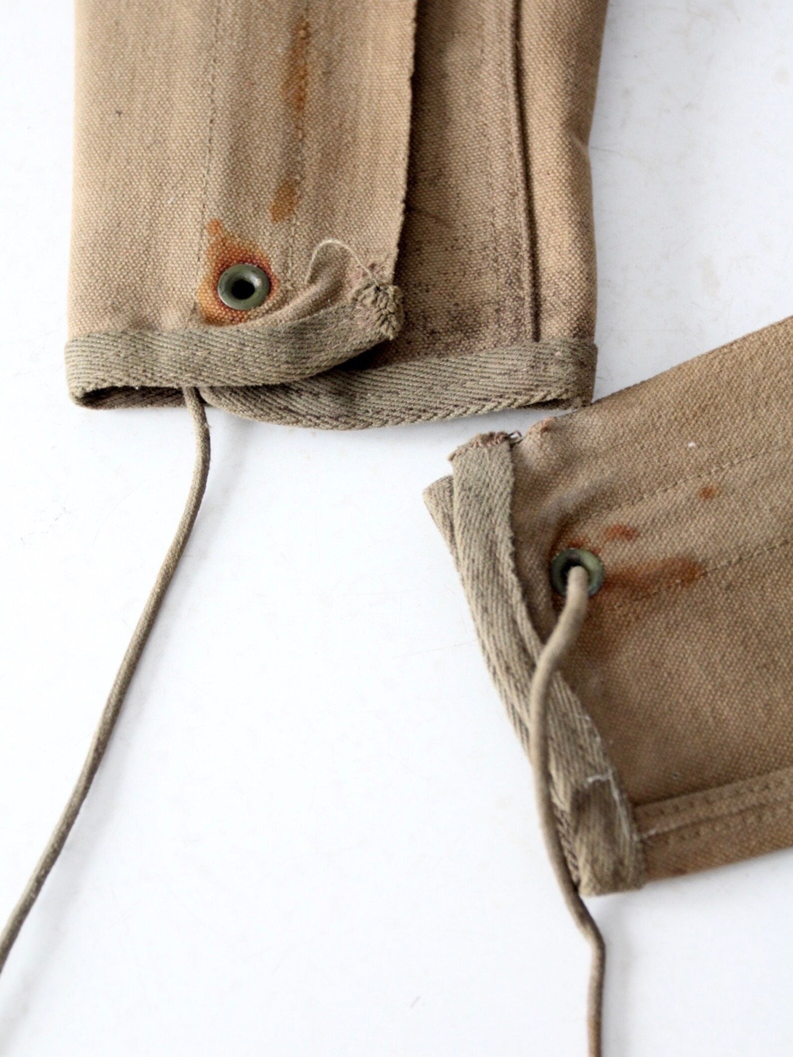 Vintage Canvas Military Spats - Etsy