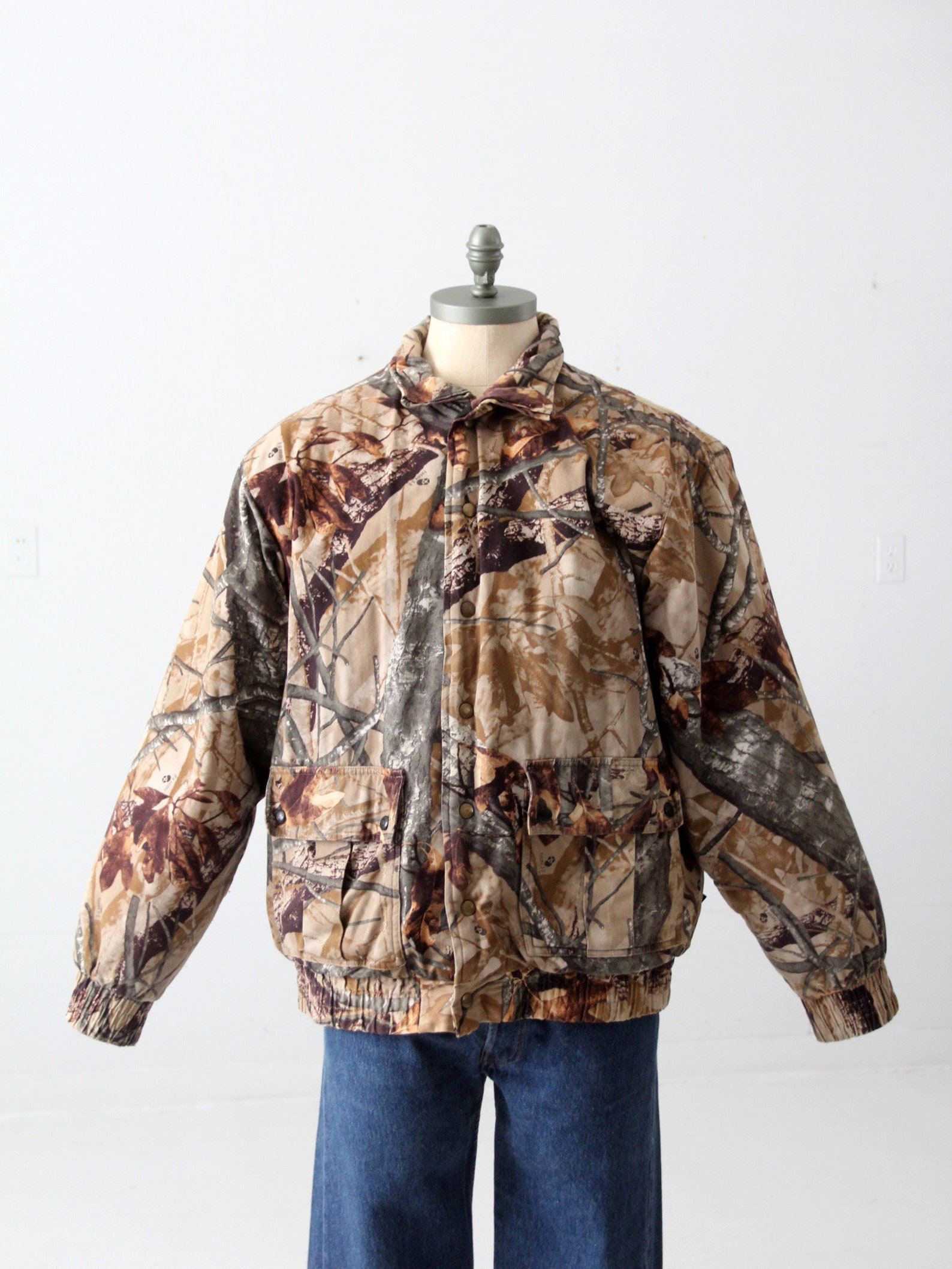 Vintage Outfitters Ridge Camo Jacket - Etsy