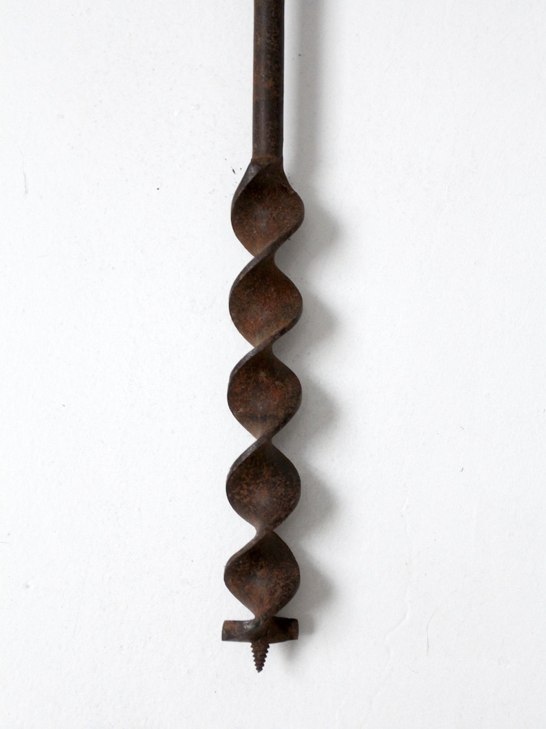 Antique Primitive T-handle Drill Auger - Etsy