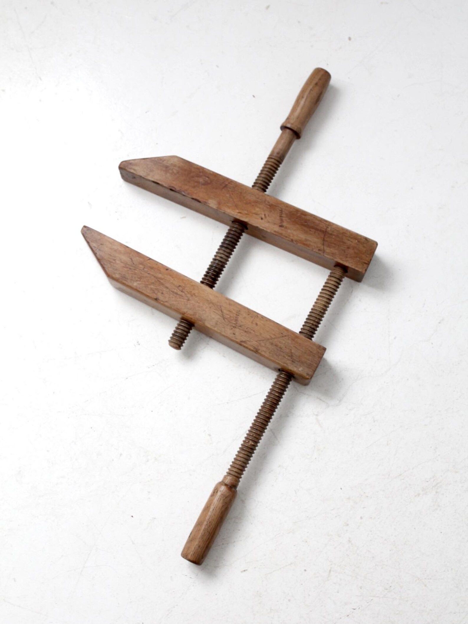 Antique Wood Hand-screw Clamp - Etsy