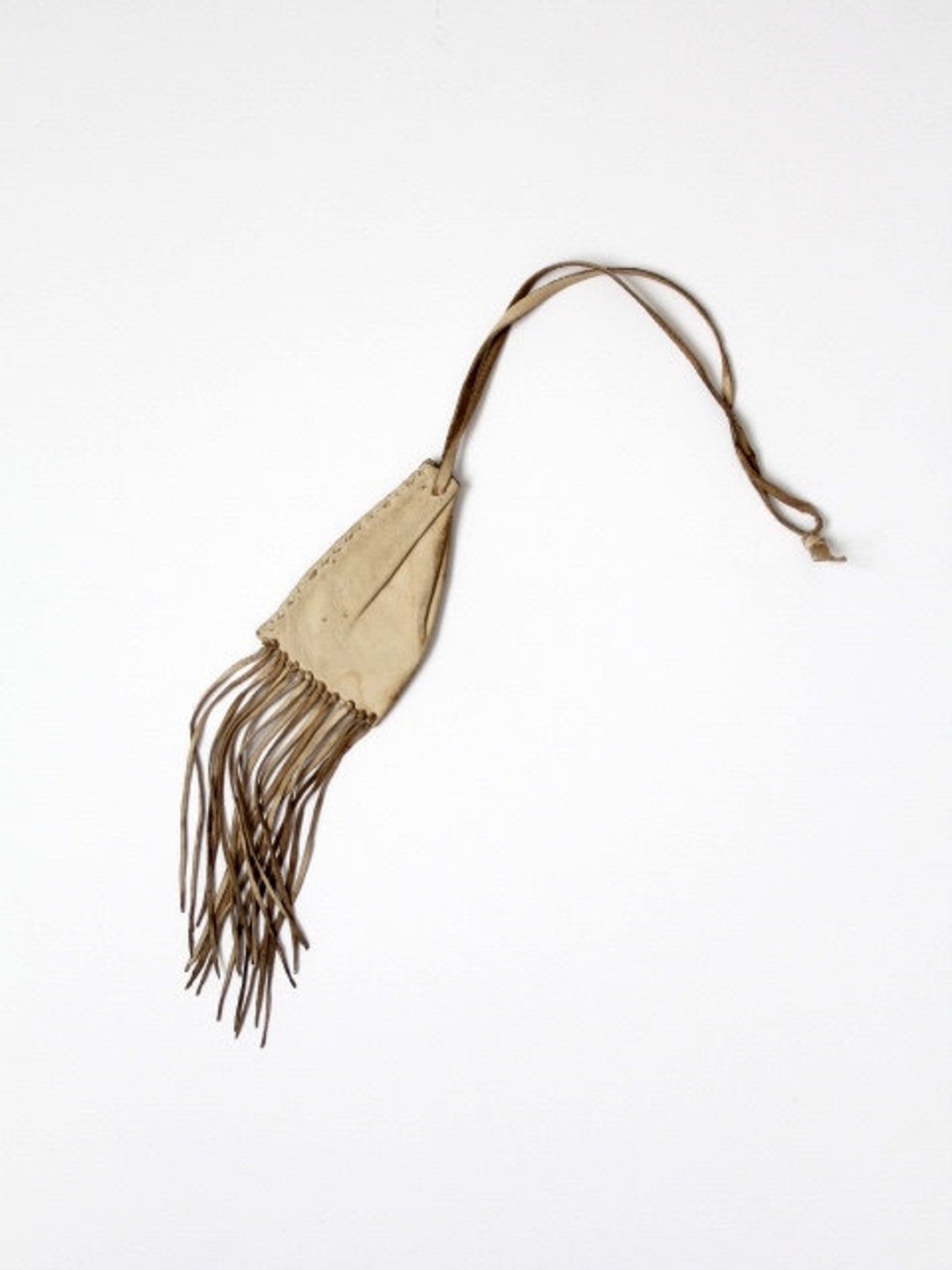 Vintage Buckskin Pouch - Etsy