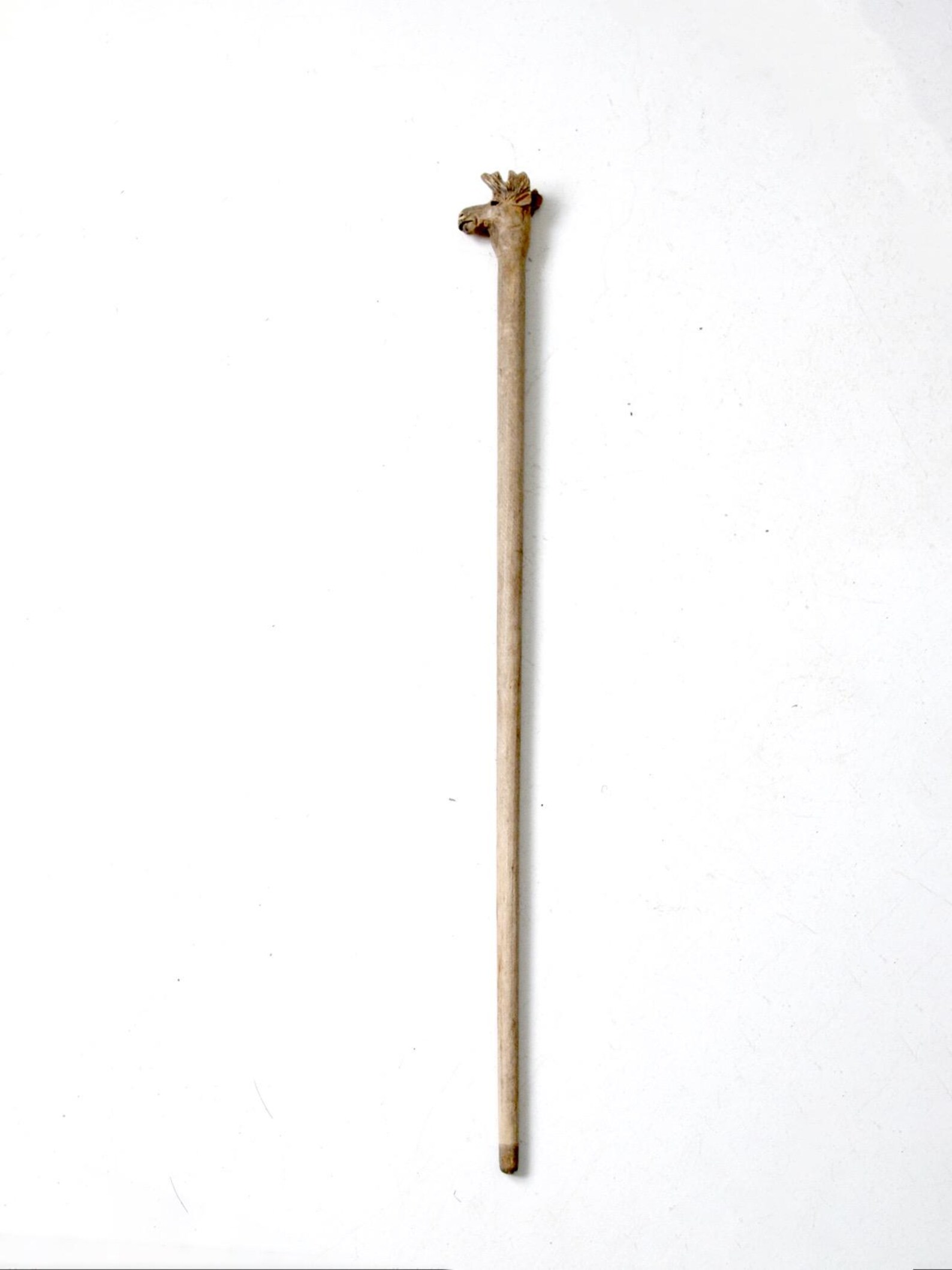 Vintage Hand-carved Moose Walking Stick - Etsy
