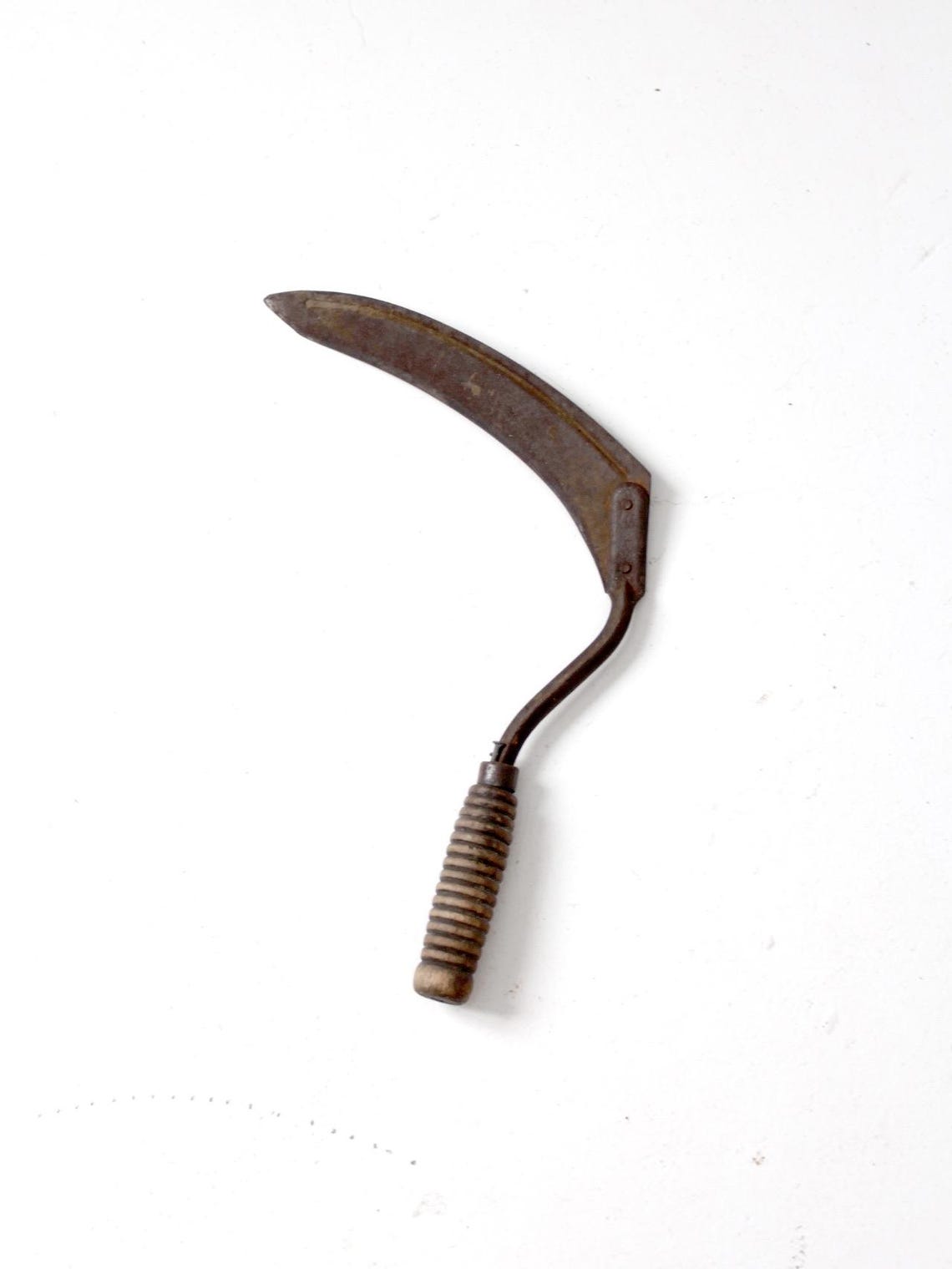 Antique Primitive Sickle, Rustic Hand Tool - Etsy