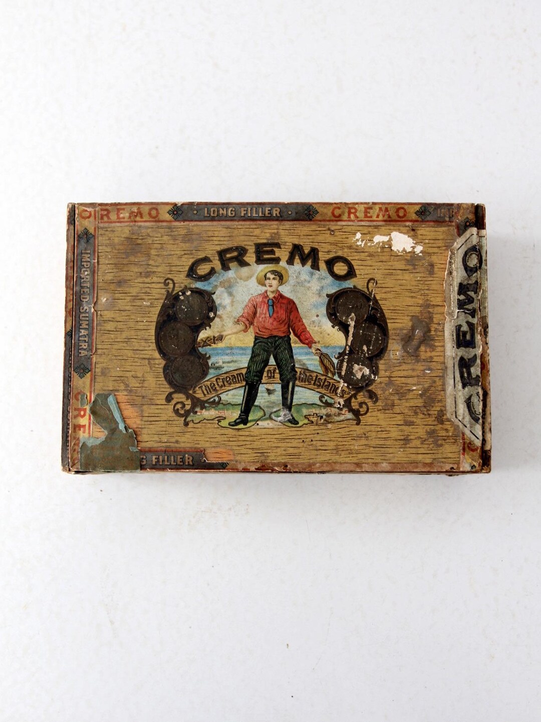 Vintage Victoria's Cremo Cigar Box - Etsy