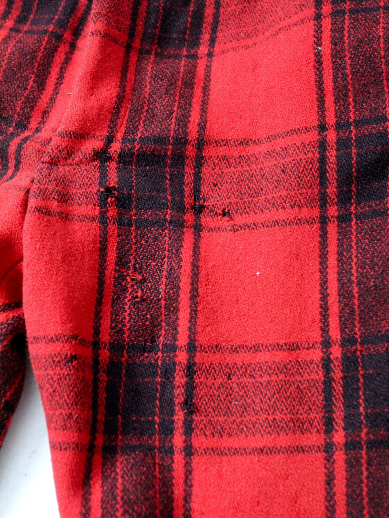 Vintage 1940s Red Plaid Wool Hunting Pants - Etsy