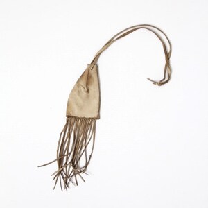 Vintage Buckskin Pouch - Etsy