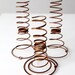 Vintage Metal Springs Set of 3 - Etsy