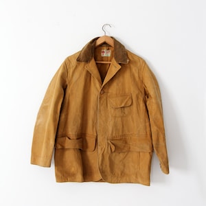 Vintage 30s Duxbak Coat, Men's Duck Cloth Canvas Hunting Coat - Etsy