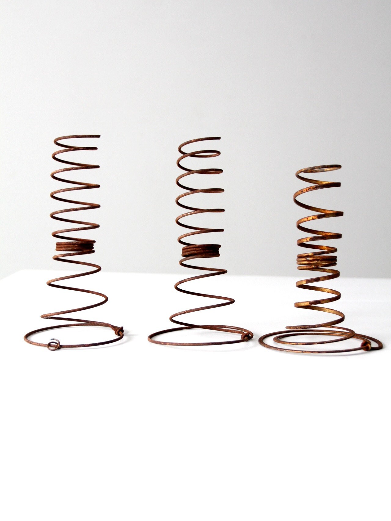 Vintage Metal Springs Set of 3 - Etsy