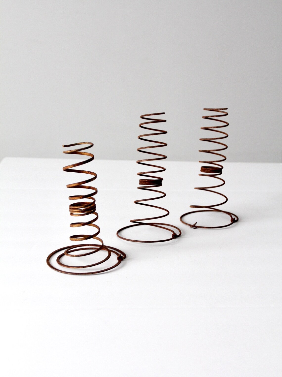 Vintage Metal Springs Set of 3 - Etsy