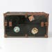 Antique Metal Trunk With Travel Stickers, Mary Lu Playthings Trunk - Etsy