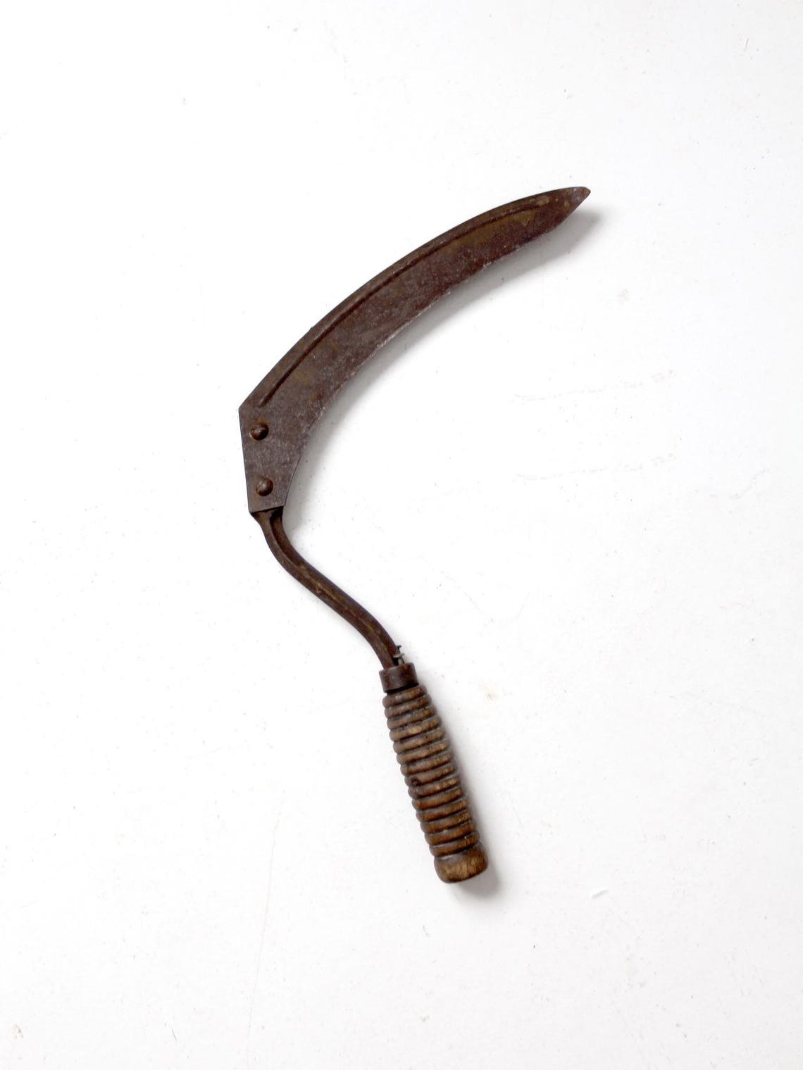Antique Primitive Sickle, Rustic Hand Tool - Etsy