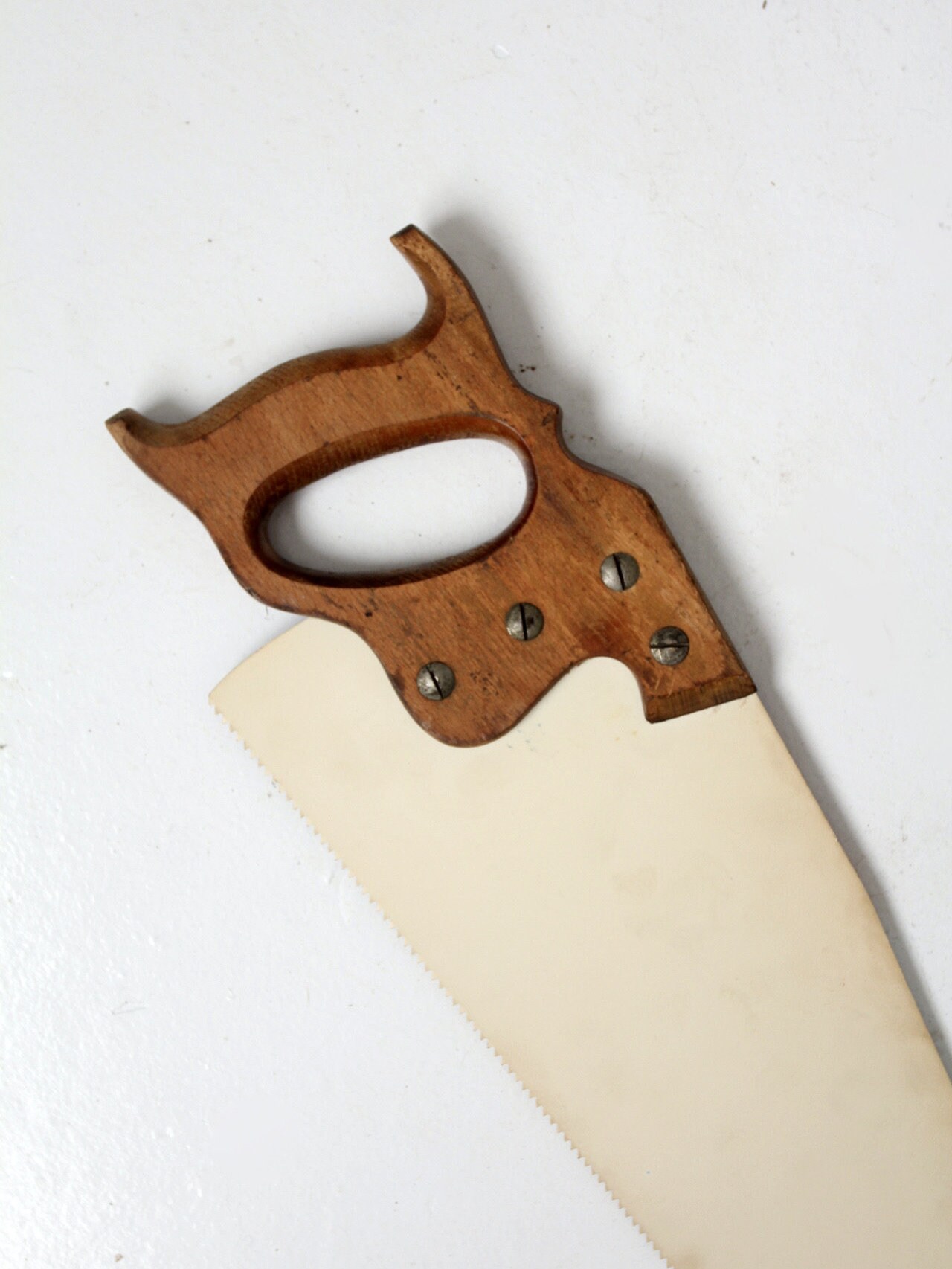 Vintage Folk Art Painting on Hand Saw - Etsy