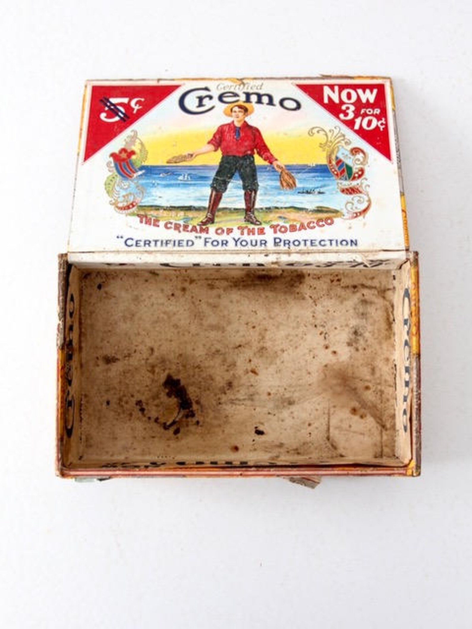 Vintage Cremo Wood Cigar Box - Etsy