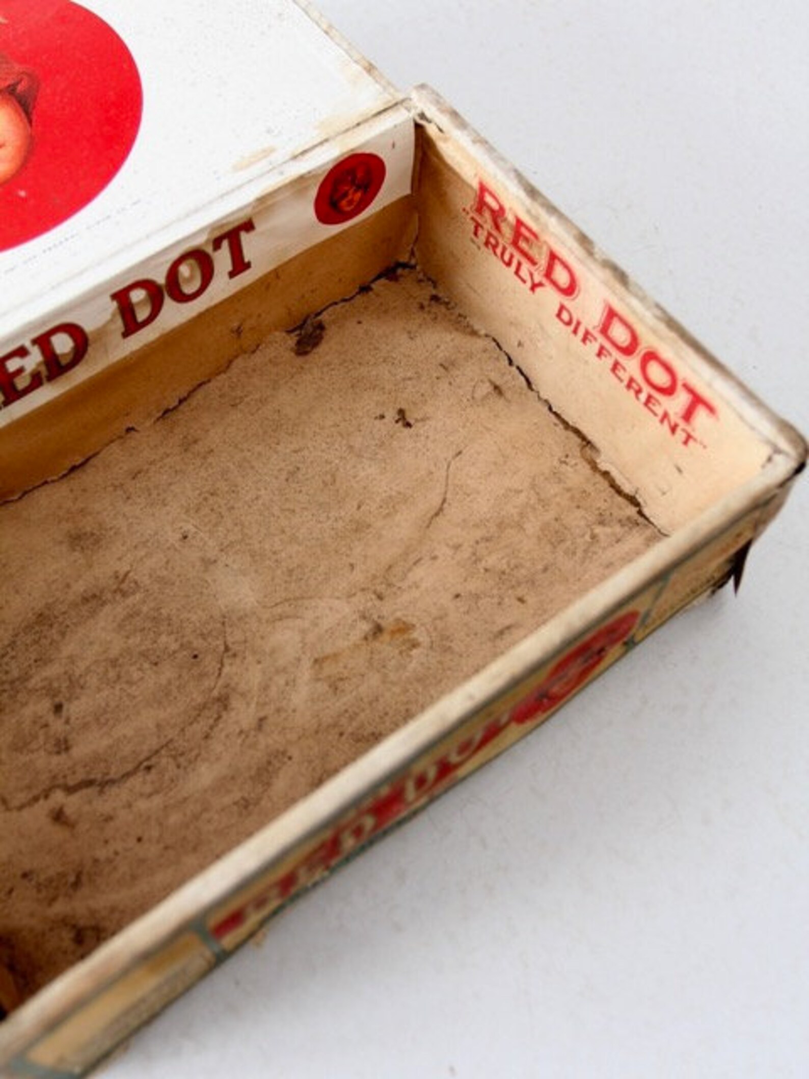 Vintage Red Dot Cigar Box - Etsy
