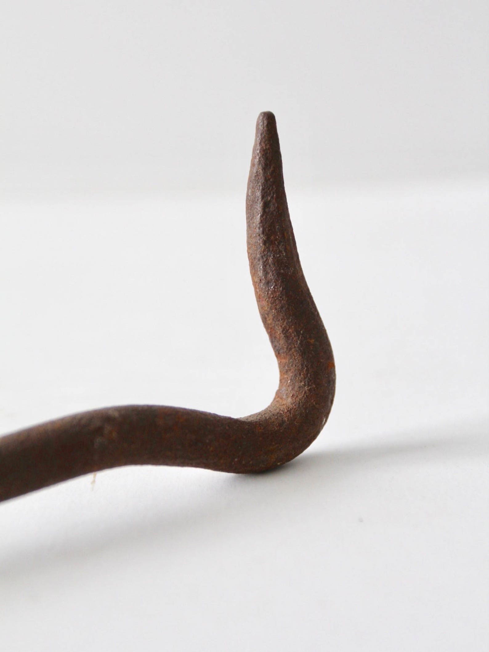 Antique Large Iron Hook Hardware - Etsy