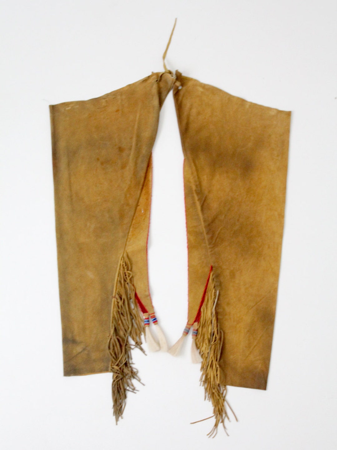 Vintage Native American Style Buckskin Chaps - Etsy