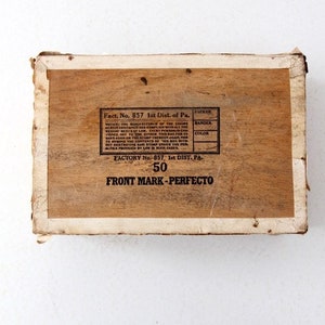 Vintage Red Dot Cigar Box - Etsy