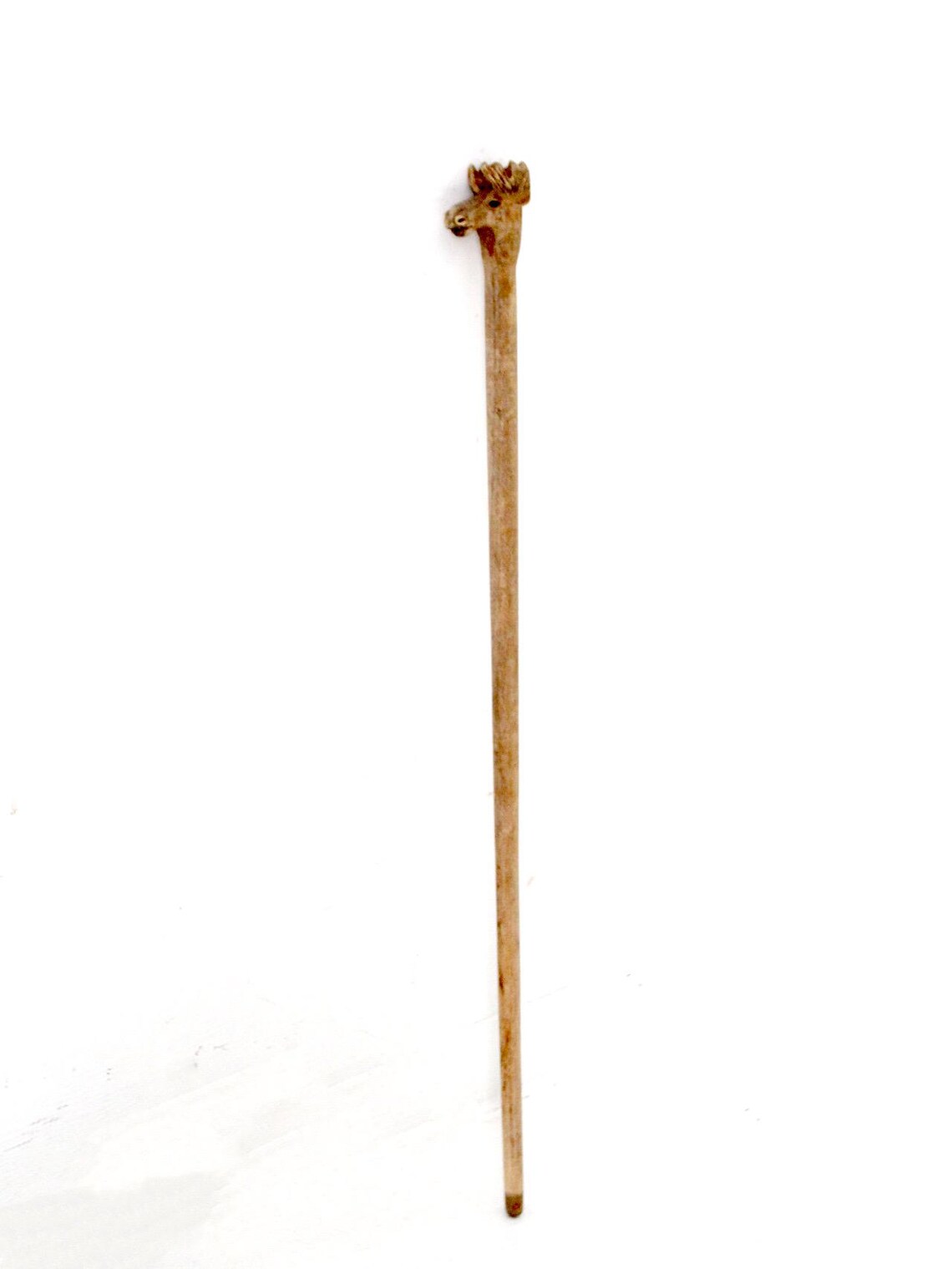 Vintage Hand-carved Moose Walking Stick - Etsy