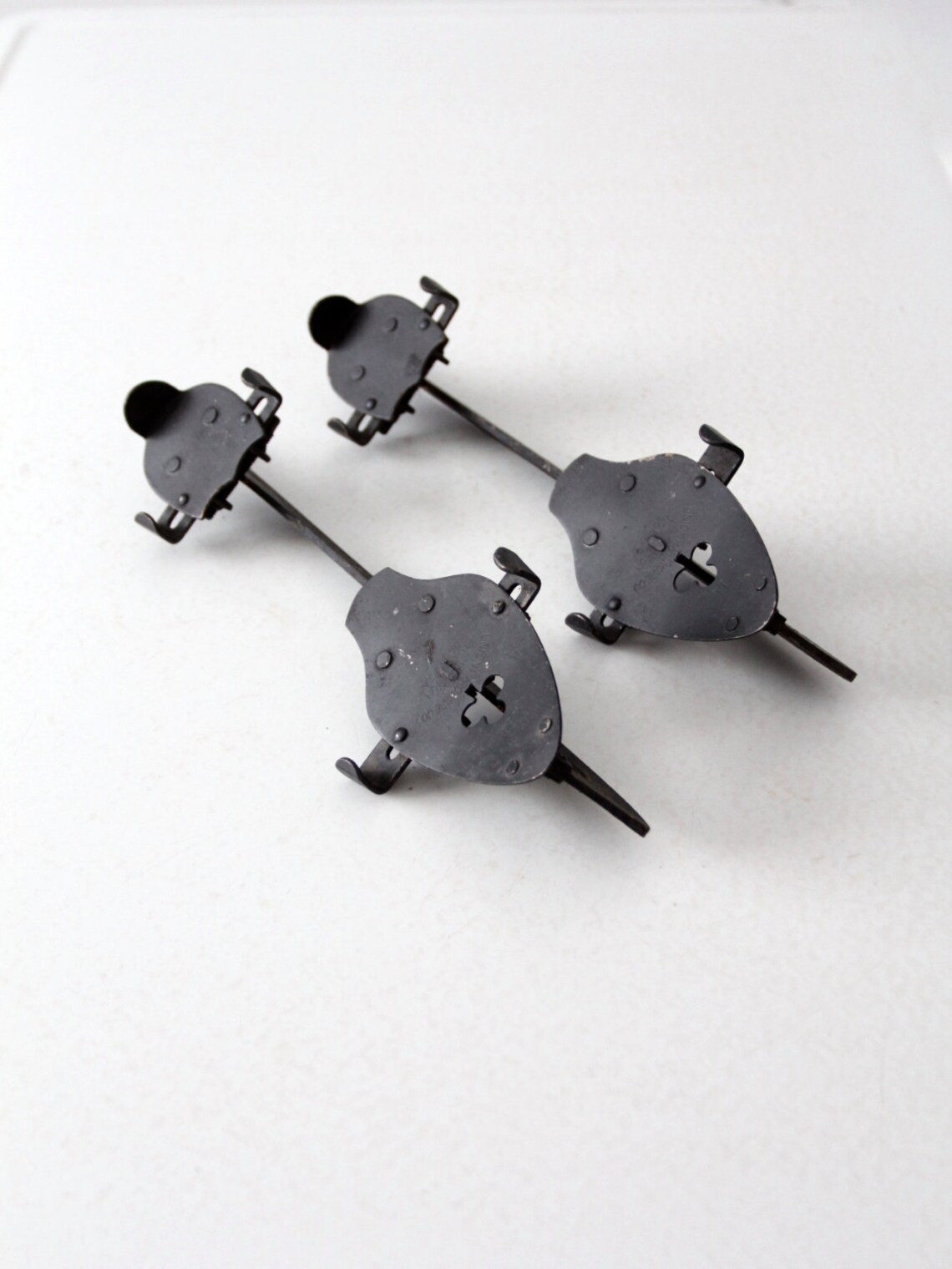 Vintage Union Hardware Co. Clamp on Ice Skates, Ice Skate Boot ...