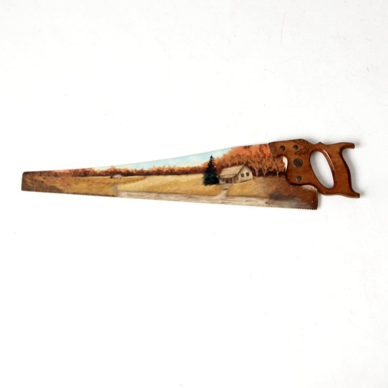Painted Saws - Etsy