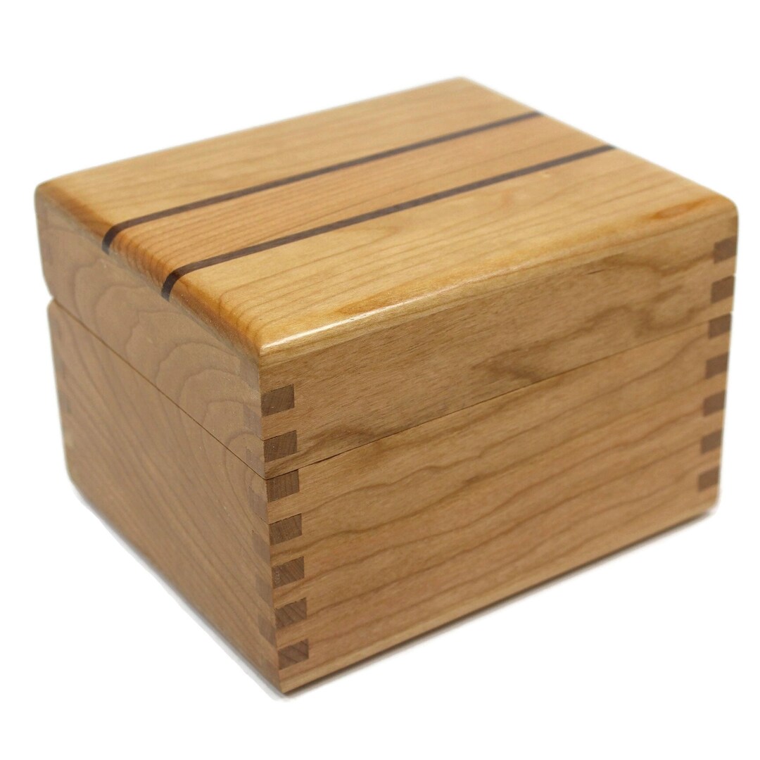 Cherry Recipe Box for 3x5 Cards, Divider - (rc110610c) - Etsy