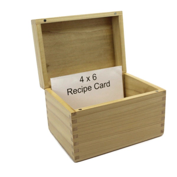 Rustic Recipe Box - Etsy