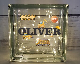 Construction Night Light - Etsy