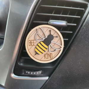 Honey Bee Car Accessory, Air Freshener for Car, Vent Clip Diffuser With ...