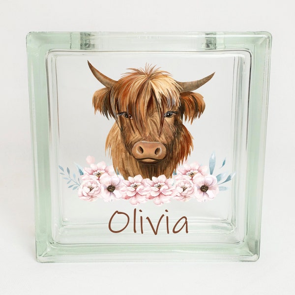 Highland Cow Piggy Banks for Girls - Etsy
