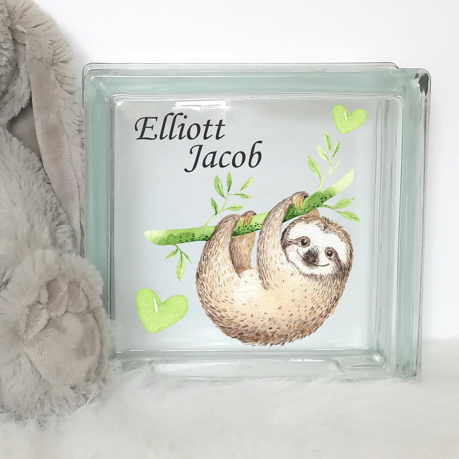 Sloth Nursery Bedroom Decor Boys Sloth Savings Piggy Bank | Etsy
