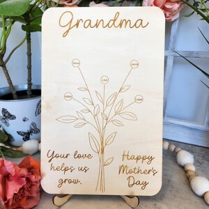 Unique, Personalized Mother's Day Gift From Kids, Grandchildren ...
