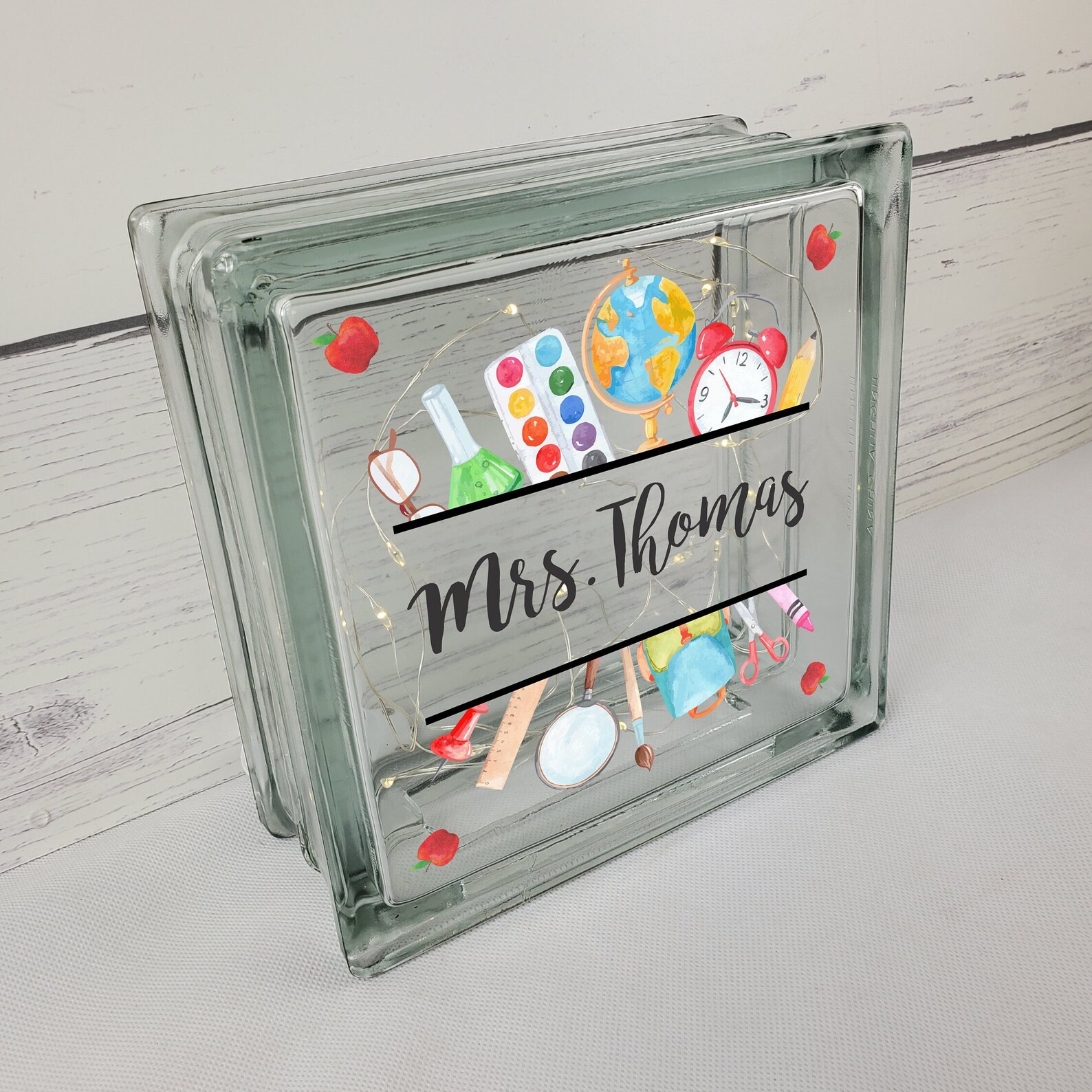 Unique Personalized Gift for Teacher Appreciation Gift Light - Etsy