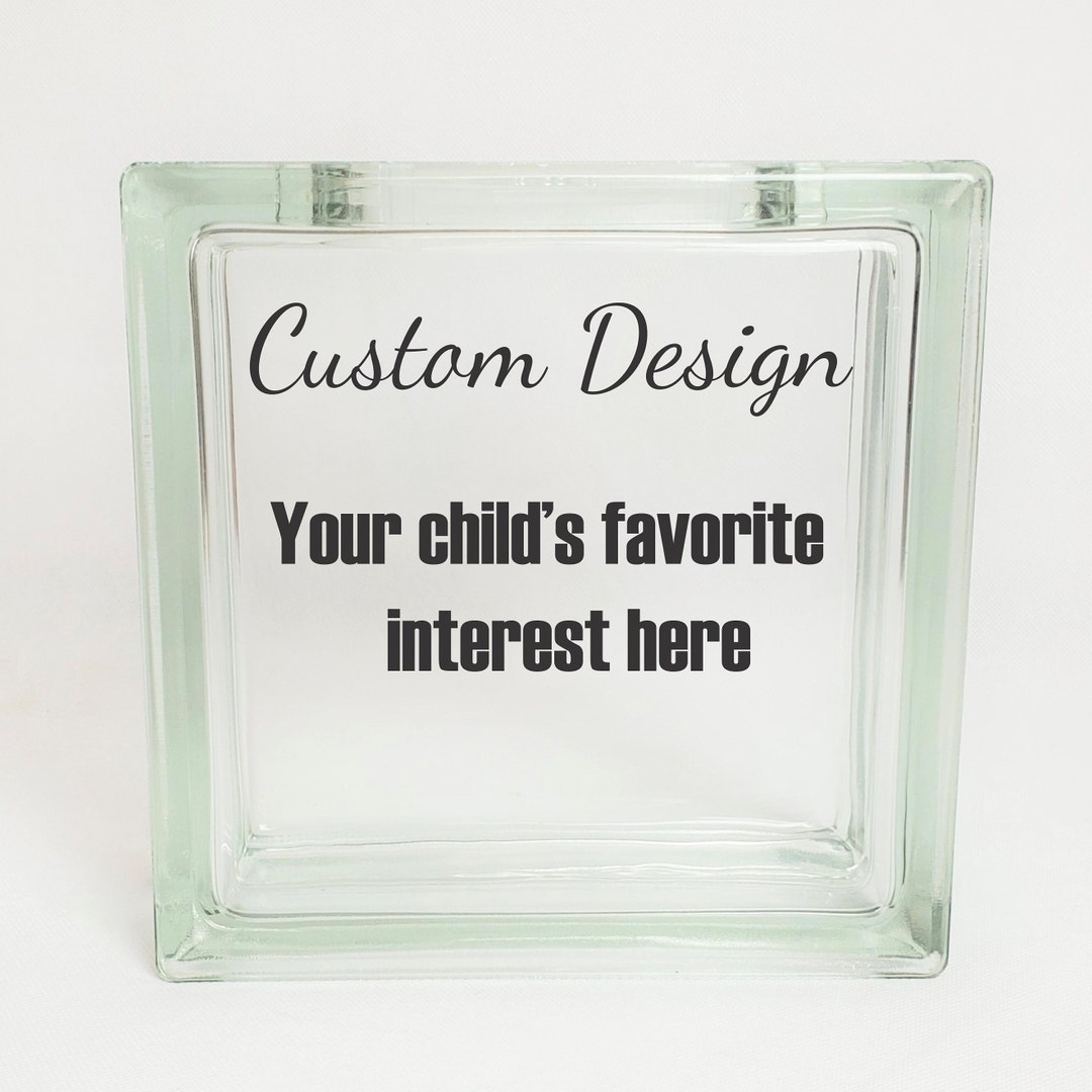 Personalized, Customized Girl's or Boy's Savings Bank, Special Design ...