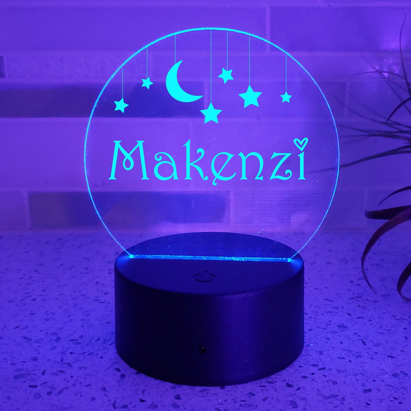 Personalized Night Light Gift for Girl Granddaughter Niece | Etsy