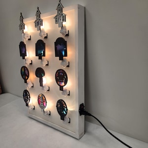 Night Light Display Board for Retail, Vendors, Craft Shows, 12 Outlet ...