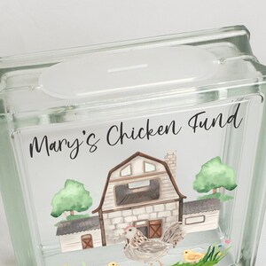 Chicken Money Box Coin Jar, Gift for New Chicken Momma, Farmhouse ...
