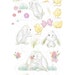 Easter Clipart, White Rabbit Glitter, Rabbit Clipart, White Bunny ...