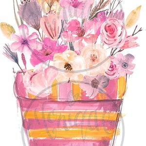 Watercolor Flowers,clipart Flowers,floral Wreath,wedding Flowers,spring ...