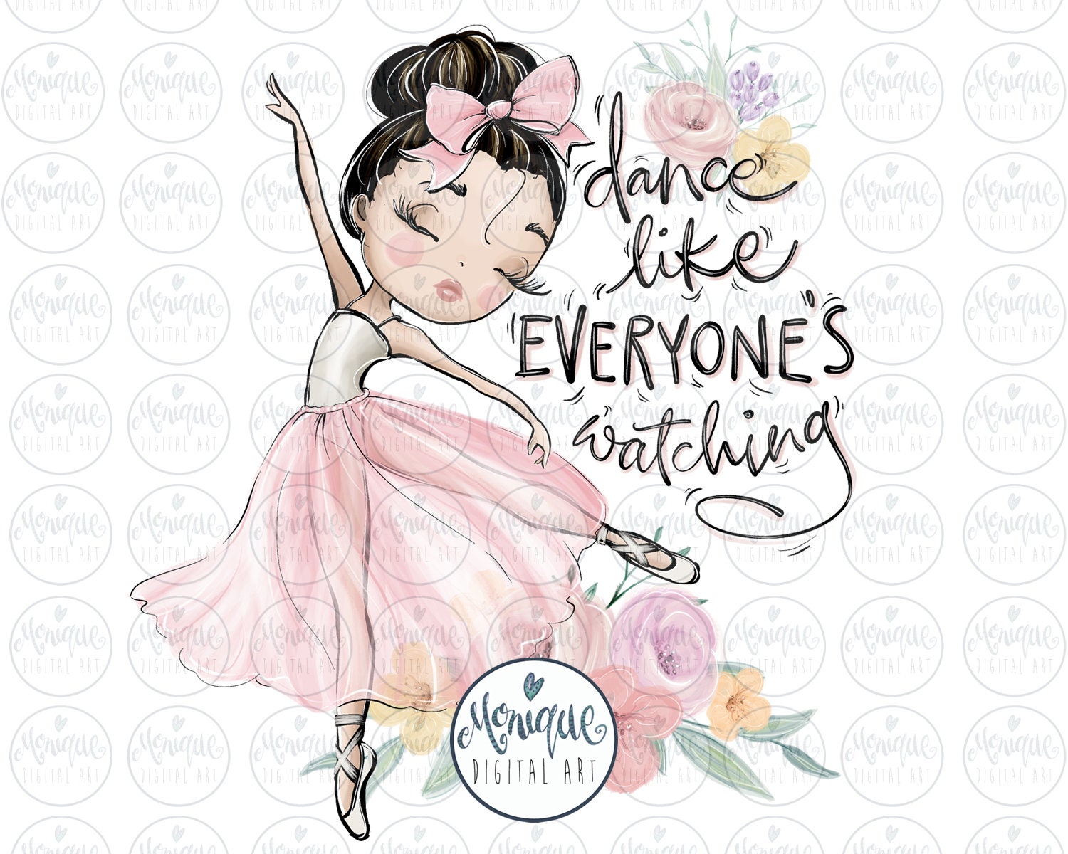 Ballet Sublimation Design Download, Ballerina Digital Download ...