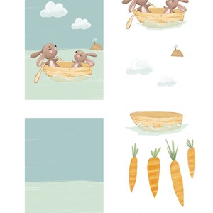 Rabbit Clipart, Bunny Clipart, Easter Graphics, Valentines Clipart ...