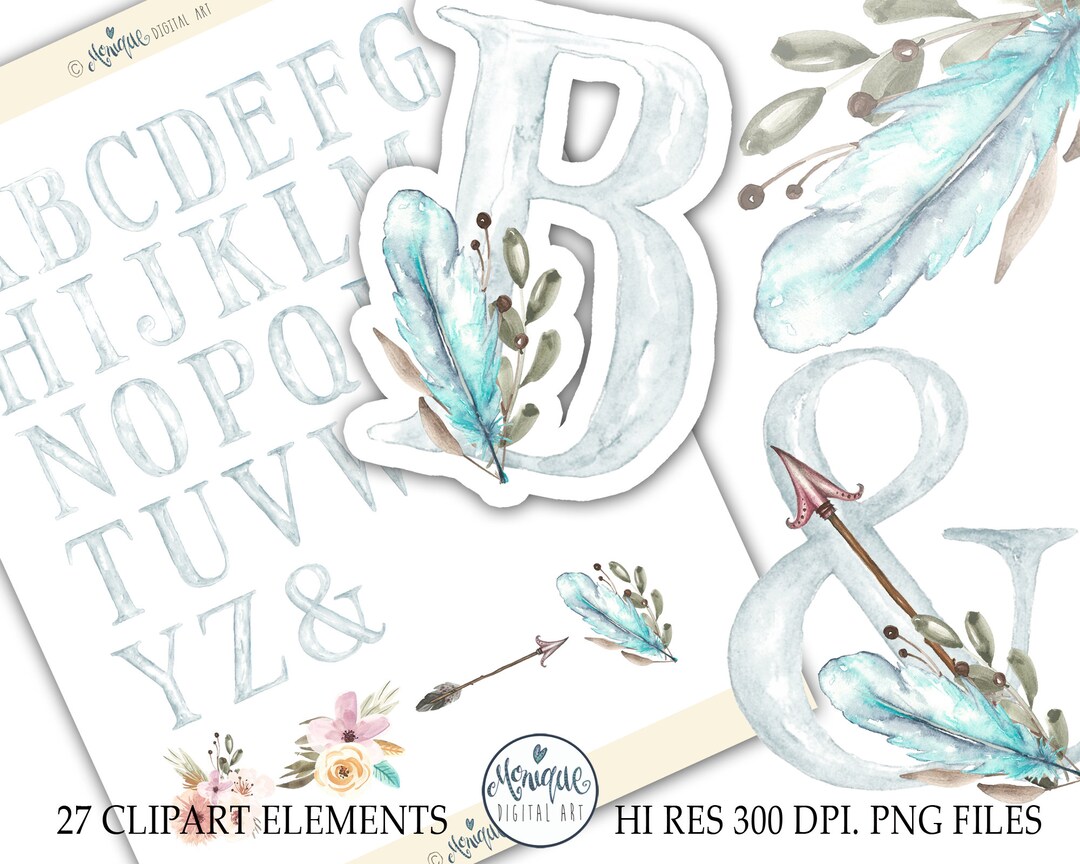 Alphabet Watercolor, Hand Painted Letters, Hand Painted Alphabet ...