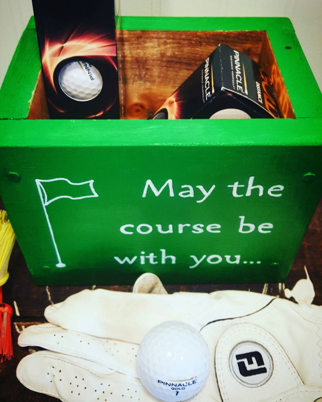 Golf Fanatic Gift Tee and Score Card Holder Gift for - Etsy