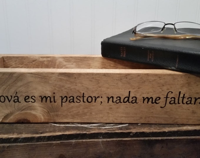 Jehova Es Mi Pastor, Spanish Home Decor, the Lord is My Shepherd ...